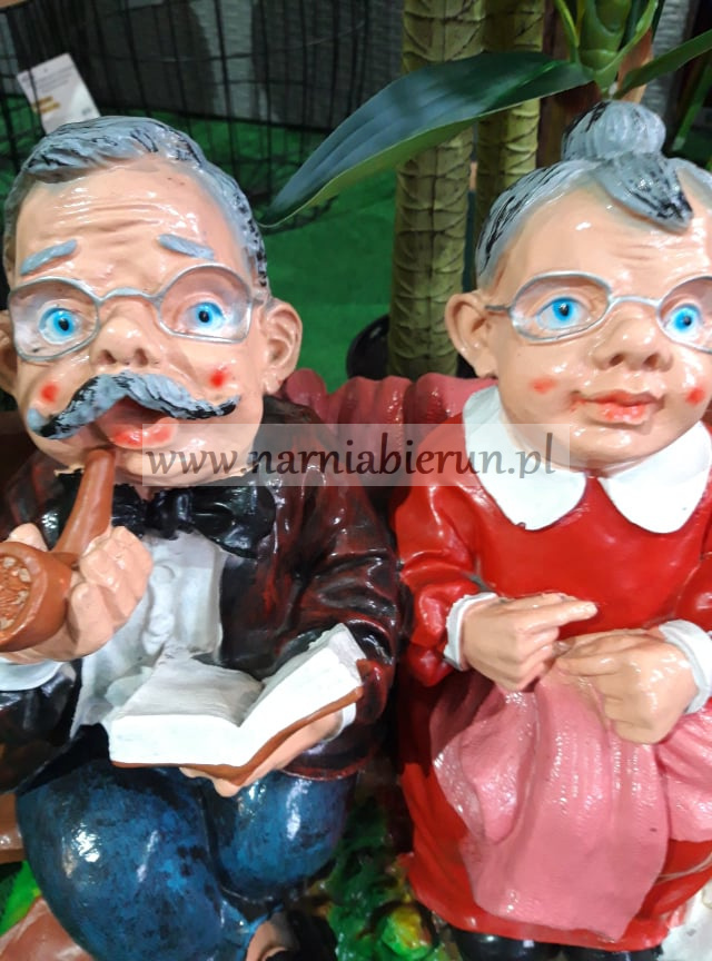 Figurka z żywicy Babcia z dziadkiem Babcia Dziadek 38 cm > Góraleks > Najlepsze produkty w ...